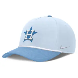 Nike Houston Astros Rise Dri-fit Mlb Adjustable Hat - Blue