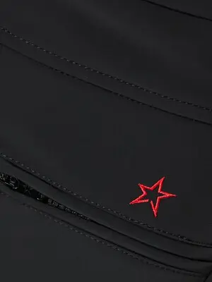 Perfect Moment Aurora Embroidered Bootcut Ski Pants - Black