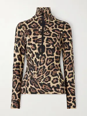 Animal Print Performance Tops For Women
