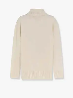 TOTÊME Cashmere Turtleneck - White
