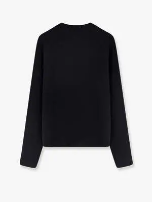 TOTÊME Wool And Cashmere Blend Cardigan - Black