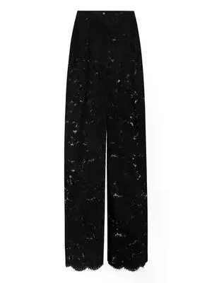 Dolce & Gabbana Lace Detailing Trousers