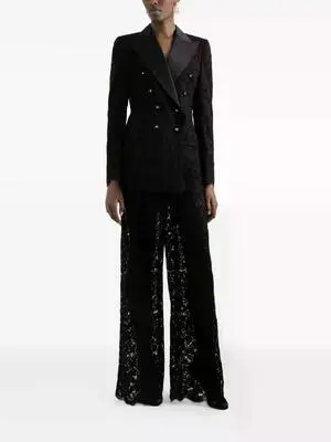 Dolce & Gabbana Lace Detailing Trousers