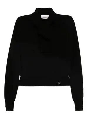 SAIID KOBEISY Logo-patched Top