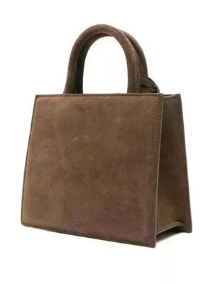 MC2 SAINT BARTH Leather Tote Bag - Brown