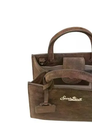 MC2 SAINT BARTH Leather Tote Bag - Brown