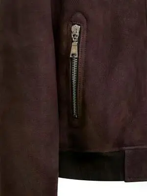 Tagliatore Shearling-collar Bomber Jacket