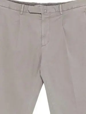 DELL'OGLIO Pleated Trousers - Grey
