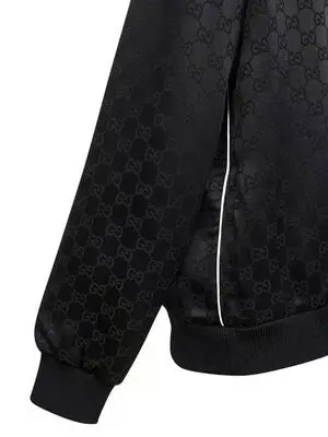 Gucci Monogram Jacquard Bomber Jacket