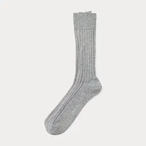 Ralph Lauren Rib-knit Sock - Slate