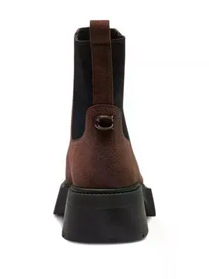 COACH Platform Chelsea Boots