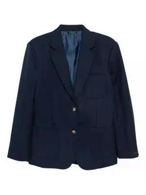 Lacoste Logo-embroidered Blazer