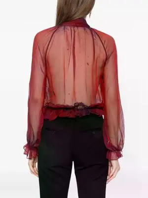 SAIID KOBEISY Blouse With Bow Detail