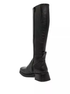 MIISTA 45mm Brunildha Square-toe Knee-high Boots