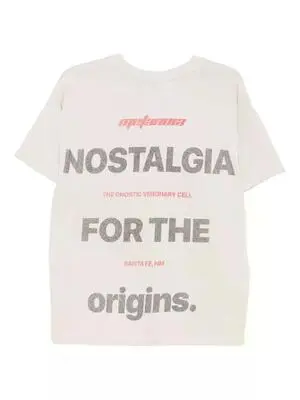 RRR123 Graphic-print T-shirt - Grey