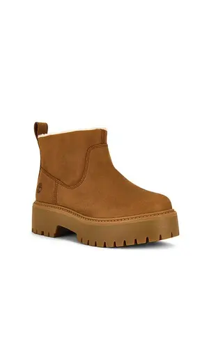 Timberland Stone Street Warm Lined Pull-on Boots - Rust