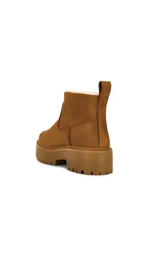 Timberland Stone Street Warm Lined Pull-on Boots - Rust