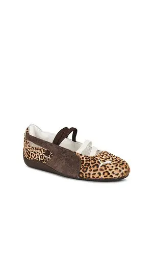 PUMA Speedcat Wild Ballet Flat - Chocolate & Warm White