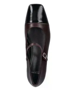 VAGABOND SHOEMAKERS 25mm Debbi Contrasting-toe Strap Pumps