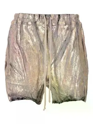 Rick Owens Drawstring Shorts - Gold
