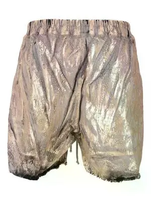 Rick Owens Drawstring Shorts - Gold