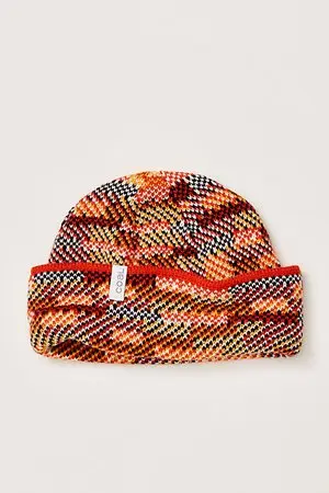 COAL Mirage Reversible Beanie - Orange