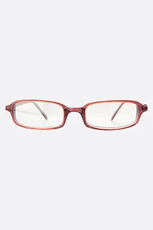 GIANT VINTAGE SUNGLASSES Giant Vintage Siren Square Frame Sunglasses - Red