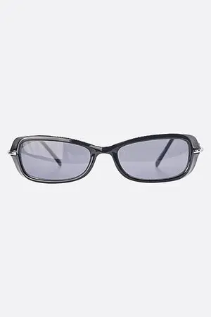 GIANT VINTAGE SUNGLASSES Giant Vintage Charlotte Square Frame Sunglasses - Black
