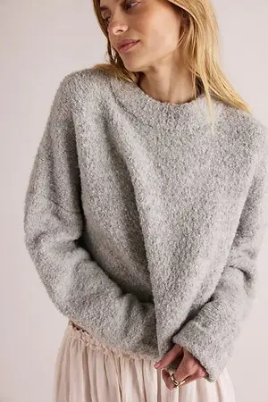 Free People We The Free Stormy Pullover - Formal Grey