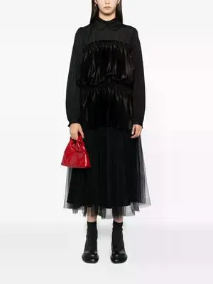 Noir Kei Ninomiya Pleated Blouse