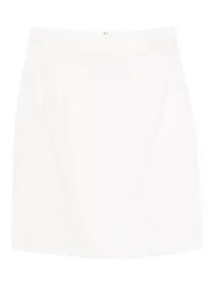 SAIID KOBEISY Tailored Straight Skirt - Neutrals