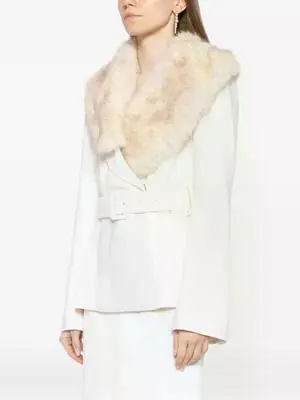 SAIID KOBEISY Fur-trimmed Jacket