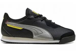 PUMA Roma S Scuderia Ferrari Sneakers - Black/aged Silver
