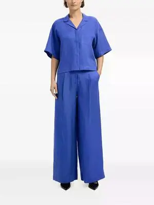 SELECTED Pleated Wide Leg Trousers
