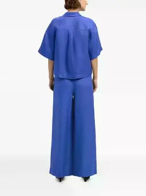 SELECTED Pleated Wide Leg Trousers