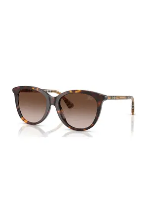 Burberry Phantos Full Rim Sunglasses - Gold