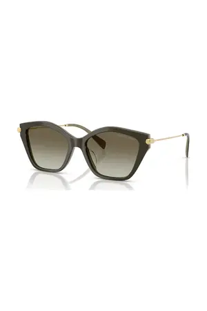 Michael Kors Catskills Irregular Sunglasses - Green