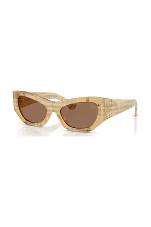 Burberry Cat Eye Sunglasses - Brown