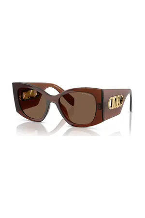 Michael Kors Square Frame Sunglasses - Brown