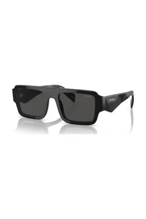 Prada Rectangle Sunglasses - Black