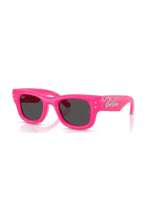 Ray-ban Wayfarer Puffer Crystal Edition Sunglasses - Pink