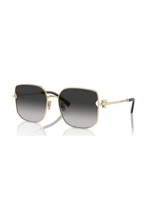 TIFFANY SUNGLASS HUT Tiffany & Co. Square Sunglasses - Gold