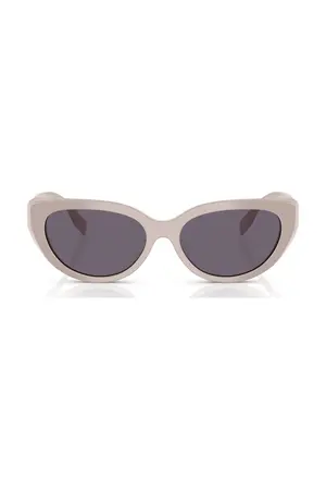 Tory Burch Cat-eye Sunglasses With Logo - Violet