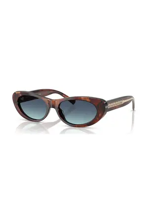 TIFFANY SUNGLASS HUT Sunglasses With Embedded Temple Design - Blue