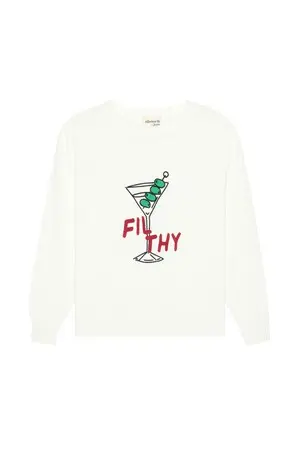 ELLSWORTH + IVEY Riley Crew Filthy Sweater - Neutral