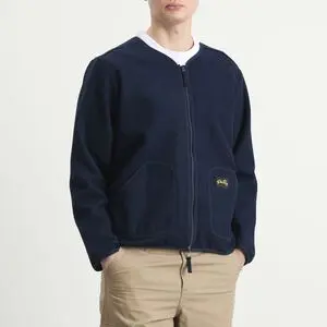 STAN RAY Wool Fleece Cardigan - Navy Heather