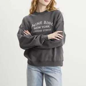 ANINE BING Miles Ny Fleece Sweatshirt