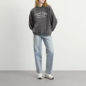 ANINE BING Miles Ny Fleece Sweatshirt