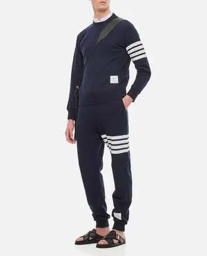 Thom Browne Classic Jogging Pants With Printed Stripes