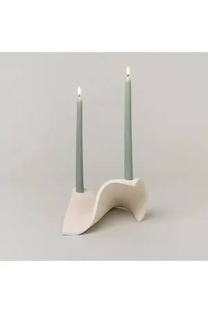 SIN Drape Candelabra In Cream